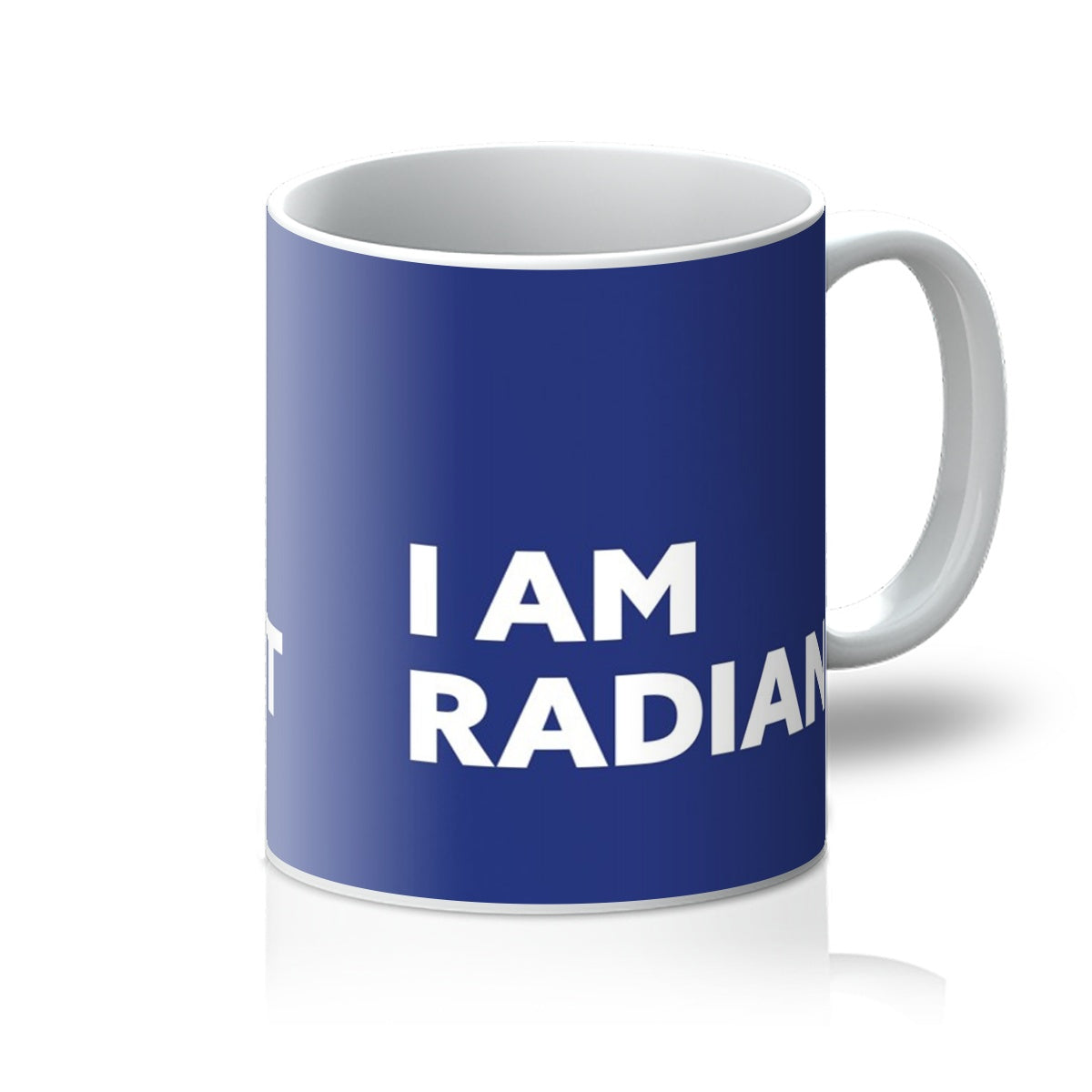 I AM Radiant - Royal Blue Mug | David Essery - New Moon Art
