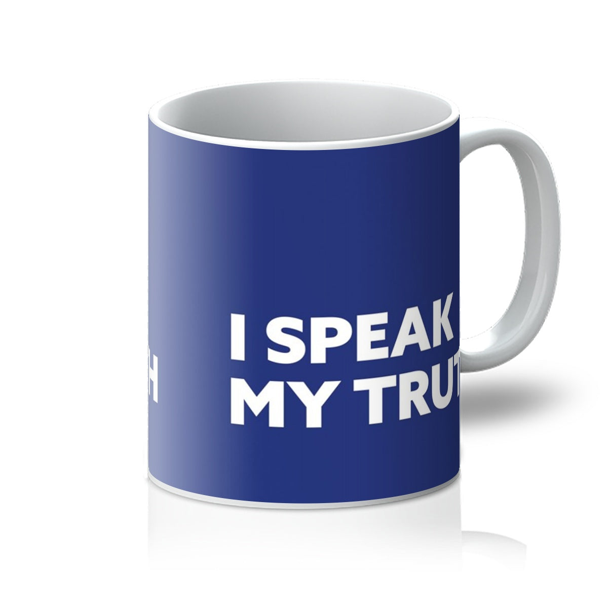 I Speak My Truth - Royal Blue Mug | David Essery - New Moon Art