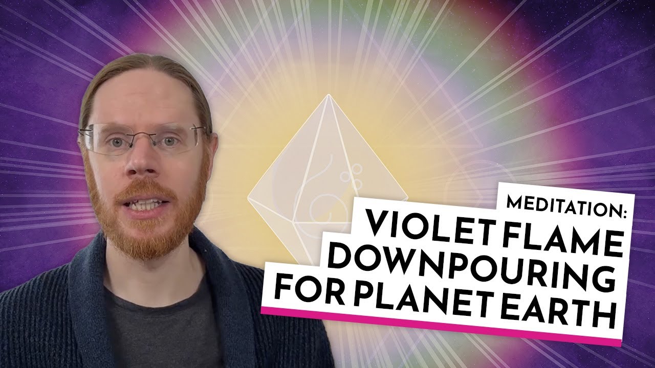 Calling in a Violet Flame Downpour for Planet Earth | David Essery ...