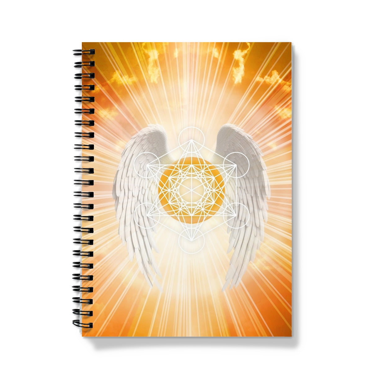Archangel Metatron - Notebook | David Essery - New Moon Art