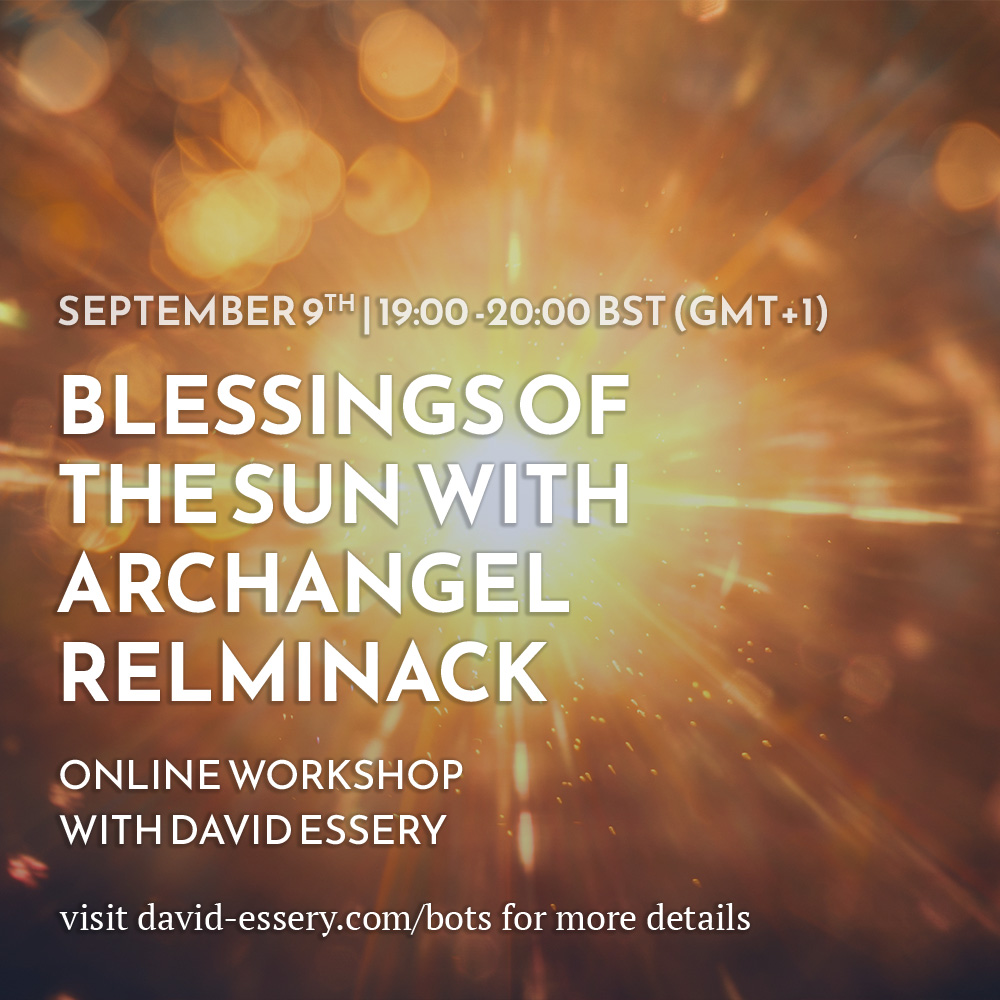 Blessings of the Sun with Archangel Relminack | David Essery - New Moon Art