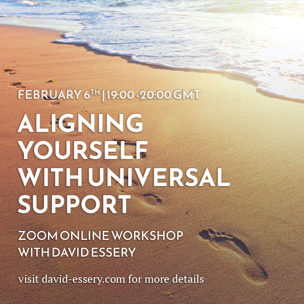 Aligning Yourself with Universal Support | David Essery - New Moon Art