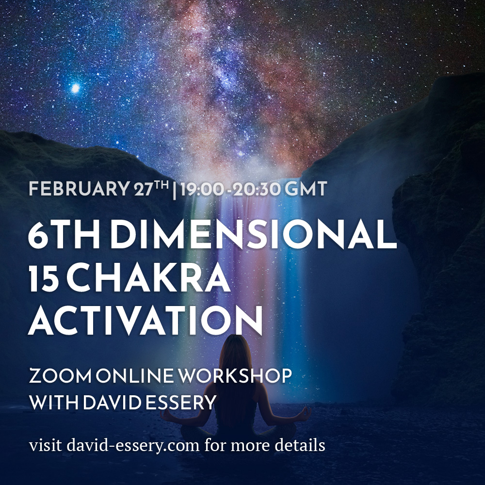 A 6th Dimensional 15 Chakra Activation and Light Bath | David Essery ...
