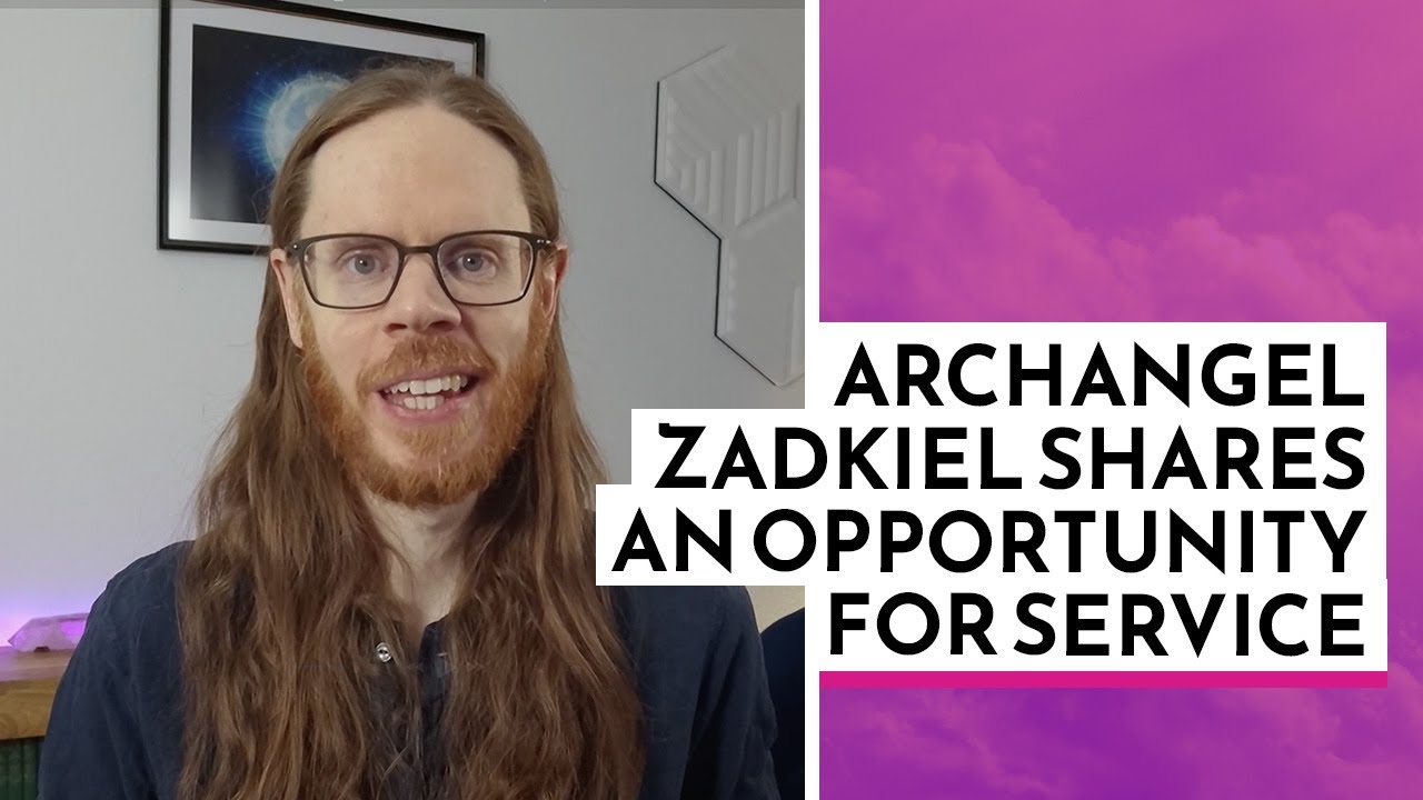 Archangel Zadkiel Shares A Powerful Opportunity For Service | David Essery - New Moon Art