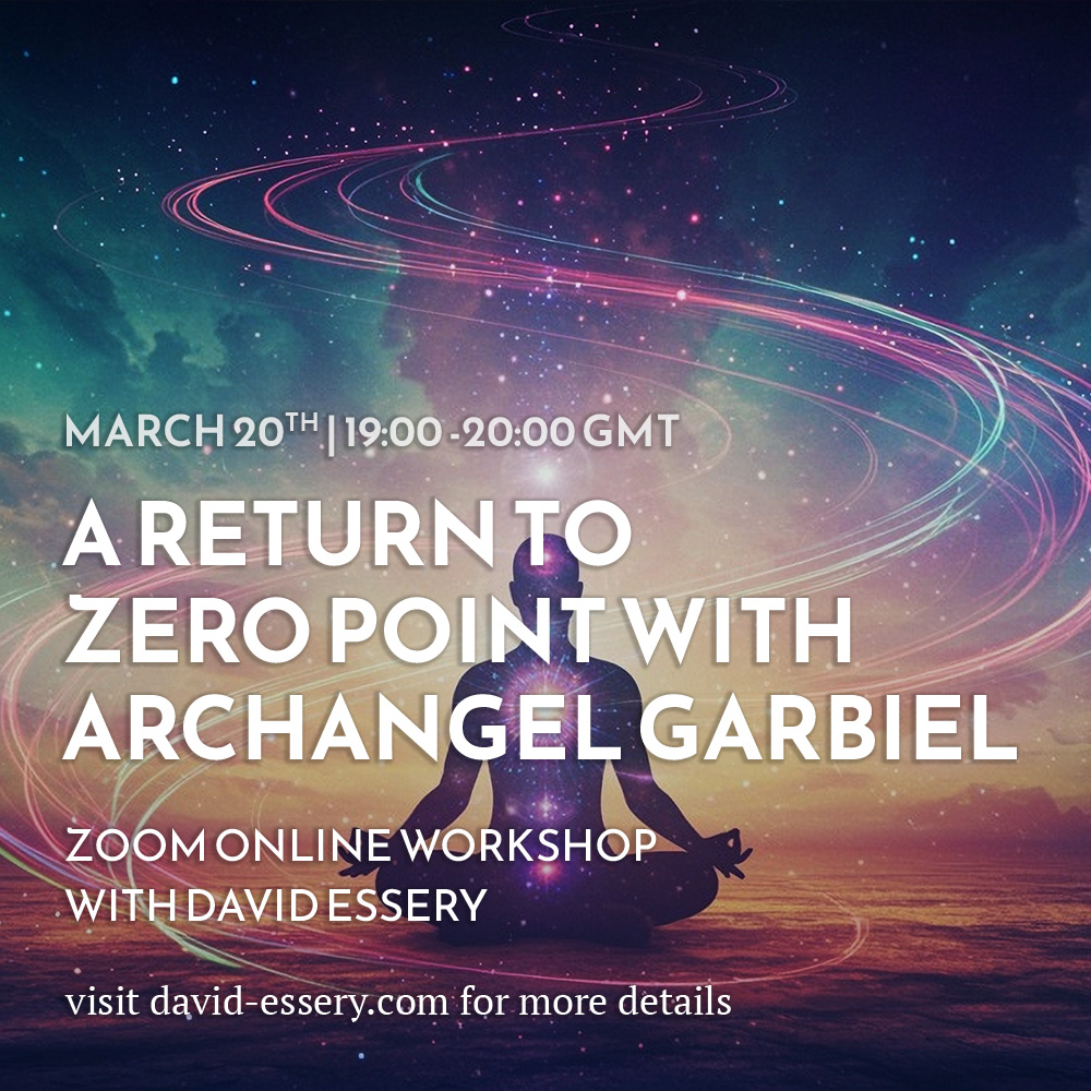 A Return to Zero Point with Archangel Gabriel | David Essery - New Moon Art