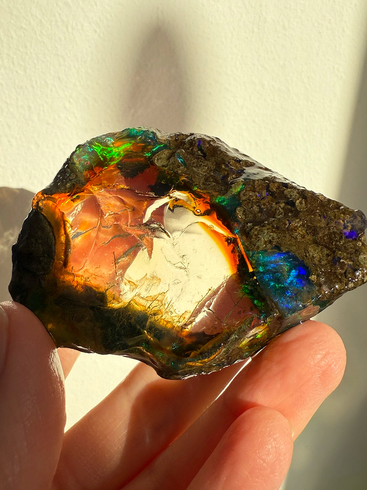 Extra Large Welo Opal - "Dragon's Eye" | David Essery - New Moon Art